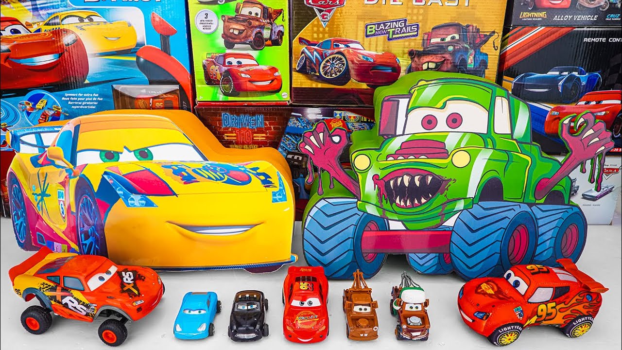Disney Pixar Cars Unboxing Review | Lightning McQueen, Tow Mater ...