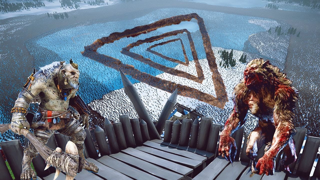 2,000,000 Giant Troll Monsters Attacked On 2 Million Werewolves ...
