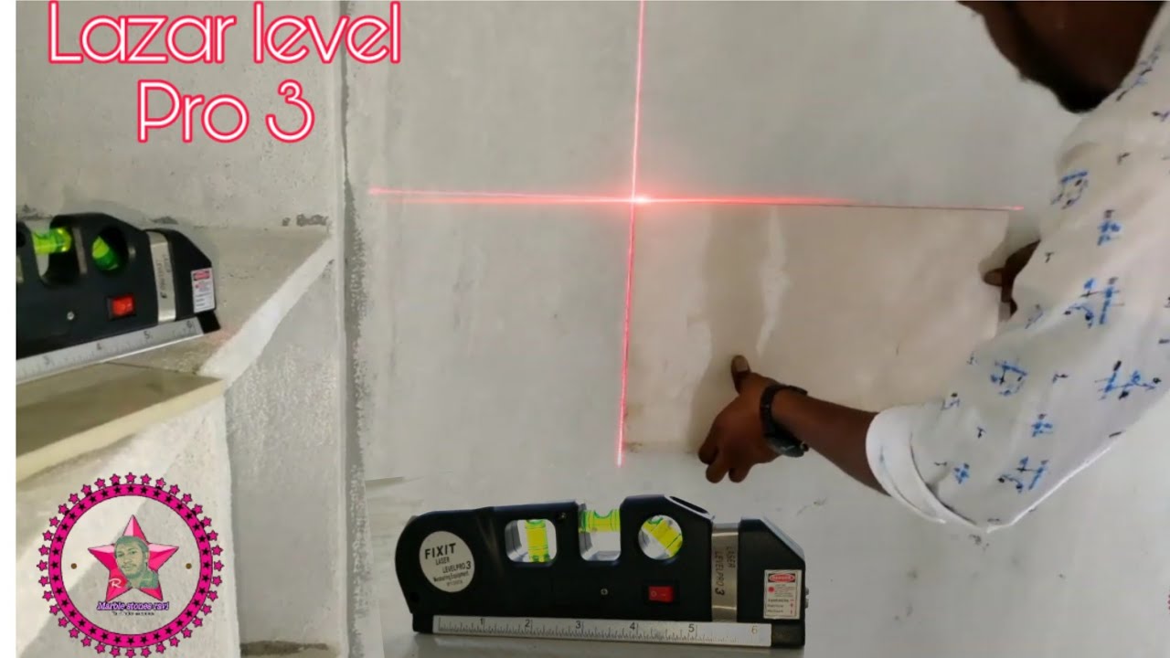 Lazar level Pro 3 l unboxing promo in marblestonesravi - YouTube