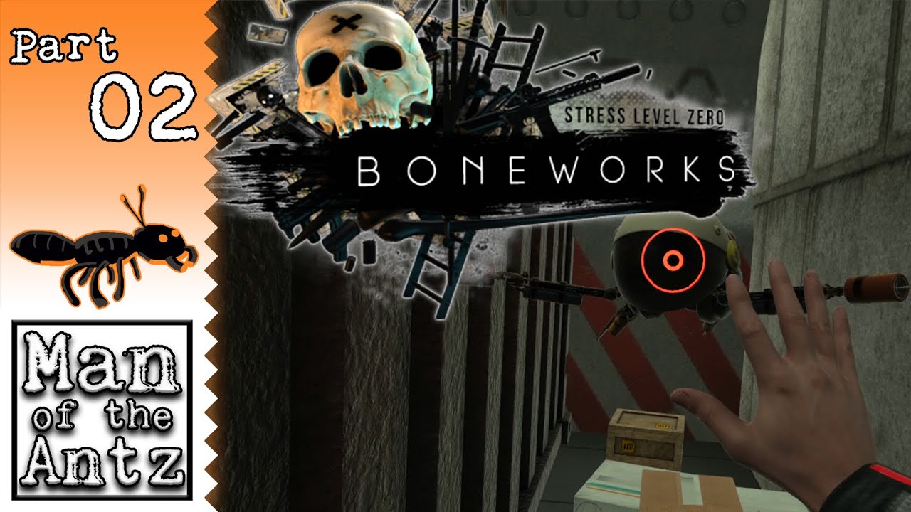 Coming Across The First Enemies... | Boneworks VR on Valve Index - Part ...