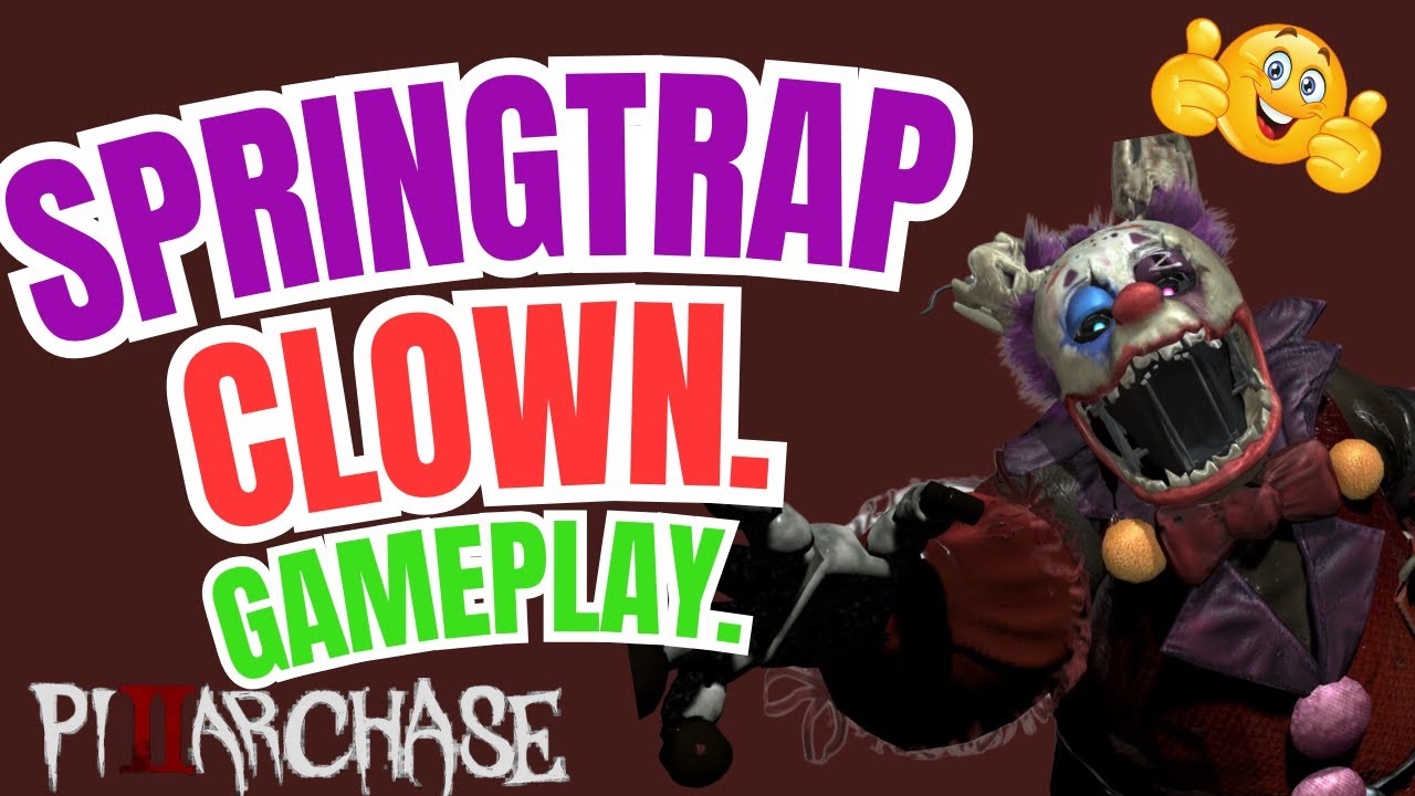 Springtrap-Clown skin gameplay | Pillar chase 2 - YouTube