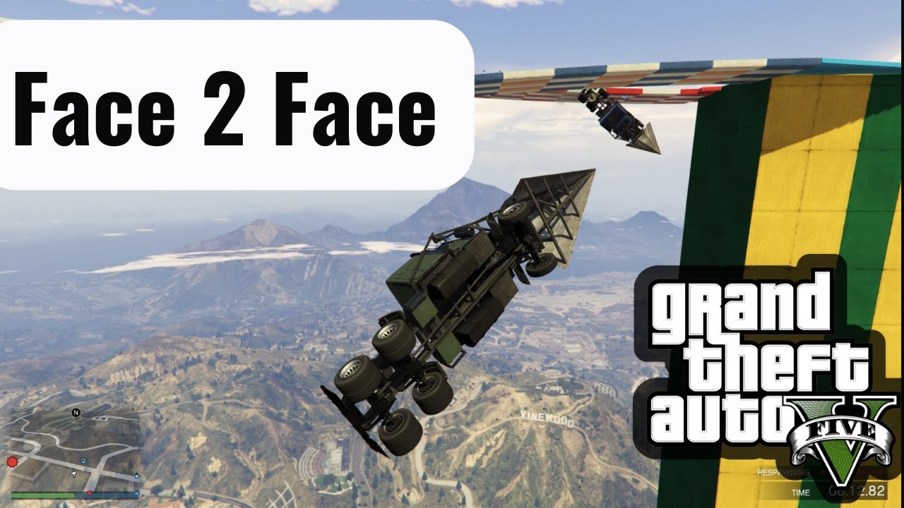 GTA Face 2 Face Upside down | GTA V Online - YouTube