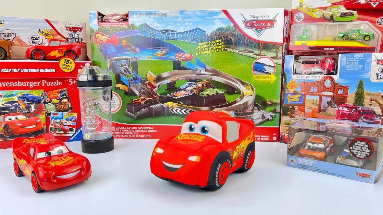 Disney Pixar Cars Toys Unboxing Review | Drifting & Spinning Double ...