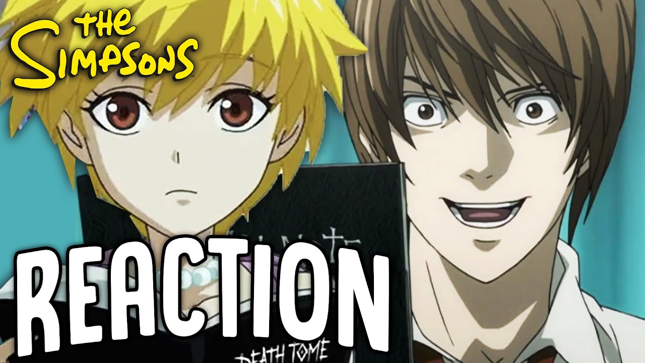 This is actually..really good? | The Simpsons Death Note Parody ...