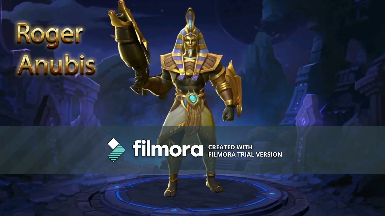 ROGER ANUBIS - SKIN STARLIGHT - YouTube