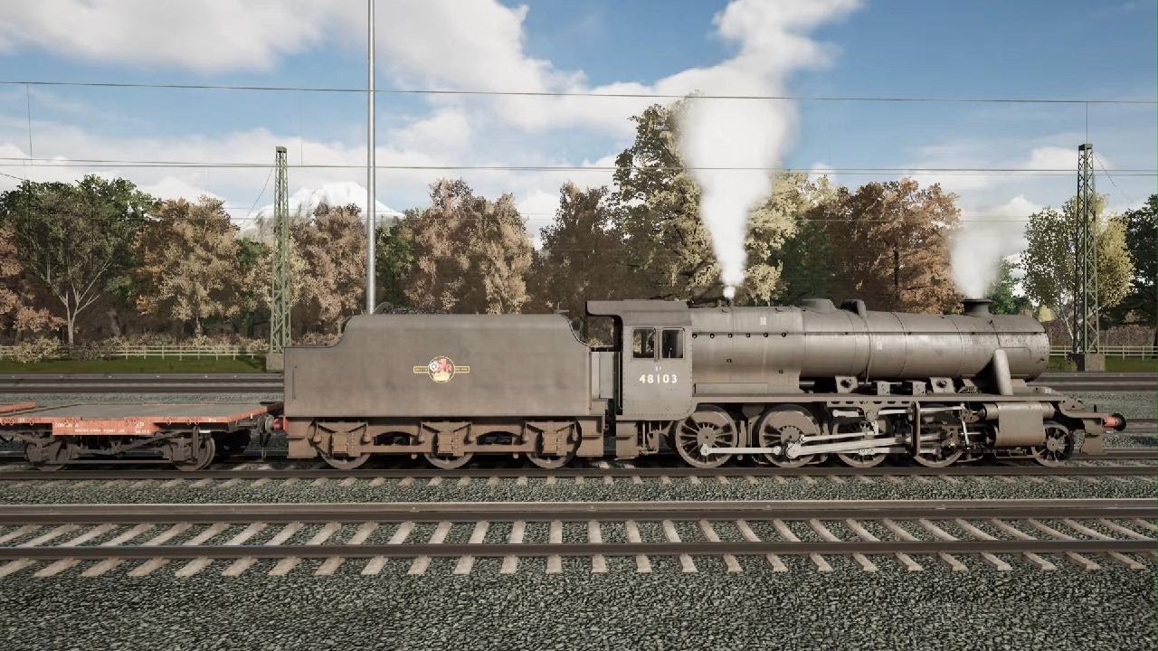 Train Sim World 3 LMS Class 8F Tutorial PS5 - YouTube