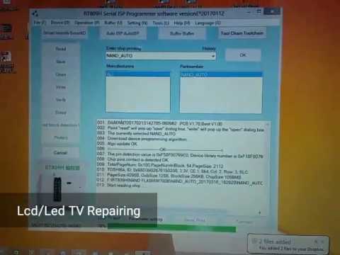 How to Backup NAND Flash using RT809H - YouTube