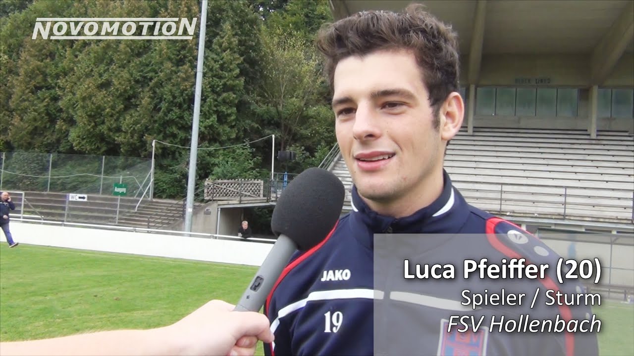Interview m. Luca Pfeiffer v. FSV Hollenbach am 5.9.2015 - YouTube