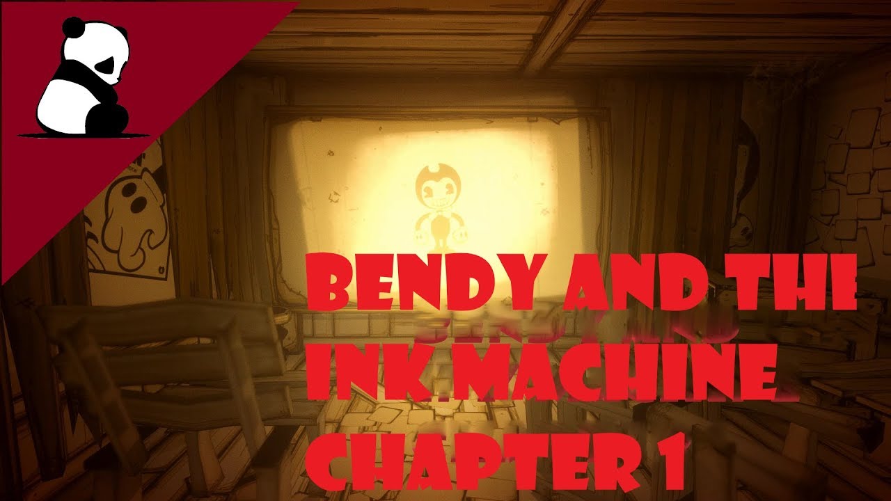 THE INK BEGINS TO FLOW l Bendy and the Ink Machine Chapter 1 - YouTube