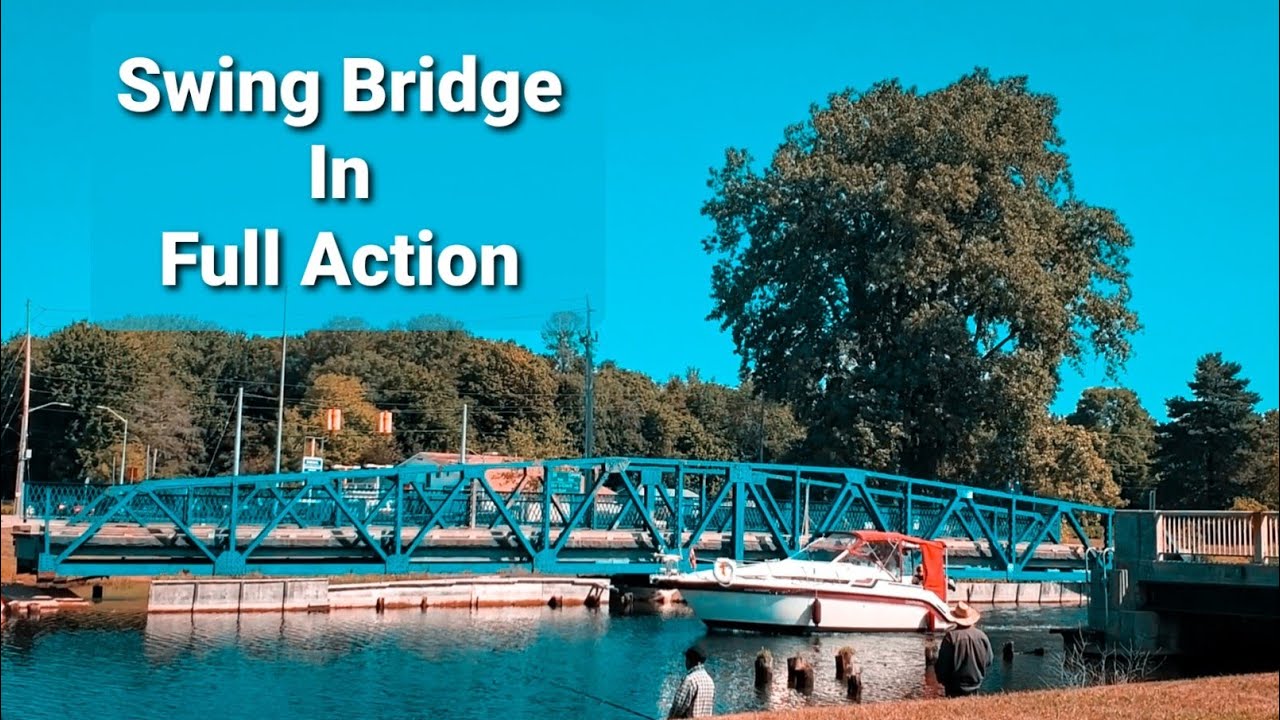 Swing Bridge In Action - YouTube
