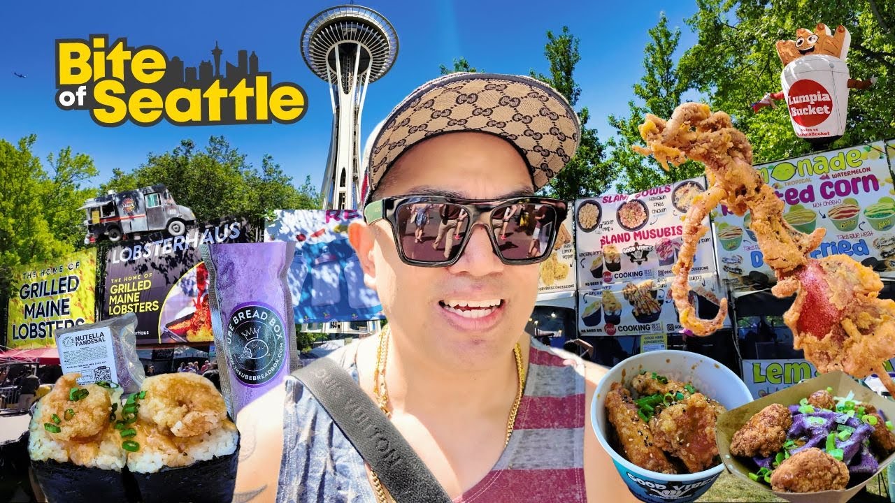 Bite of Seattle 2024: Foodie Heaven! 4K - YouTube
