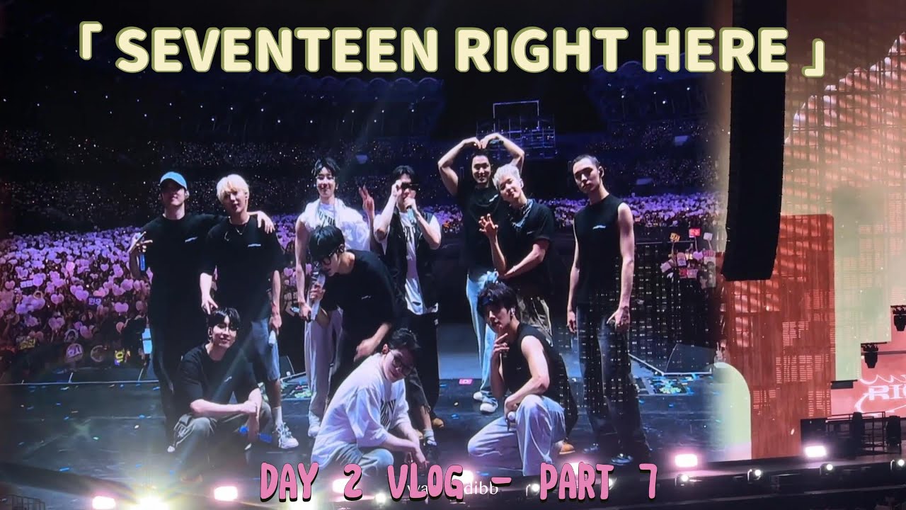 Seventeen "Right Here" Concert Day 2 in Bulacan | part 7 - YouTube