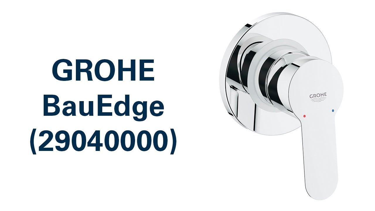 Змішувач GROHE BauEdge (29040000) - YouTube