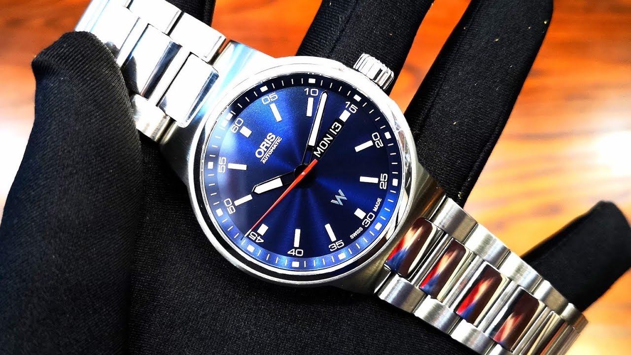 Oris William F1 Automatic Blue dial 0173577404155-0782450 - YouTube