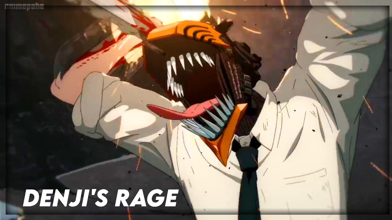 Denji's Rage Mode - Chainsaw Man Episode 9 | Denji Vs Katana Man # ...