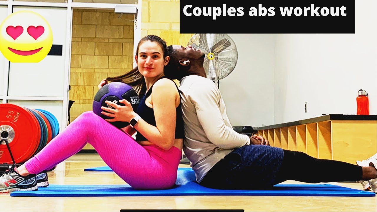 How We Train Abs as a Couple - YouTube