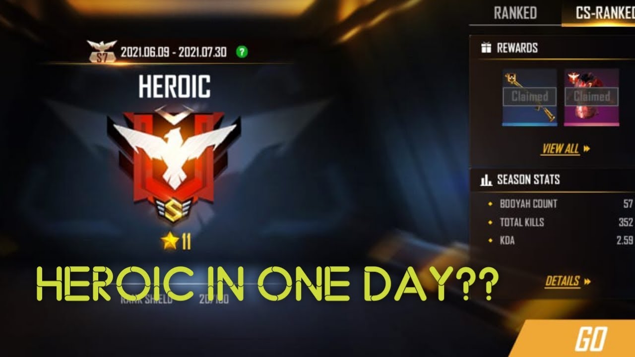 What you should do to go heroic in cs 🤔🤔 - YouTube