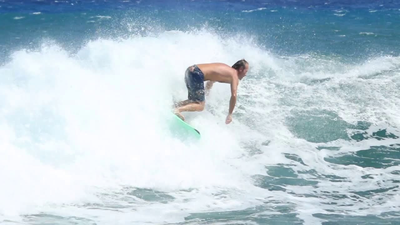 Surfing tips: Learn how to perform a front-side cutback. - YouTube