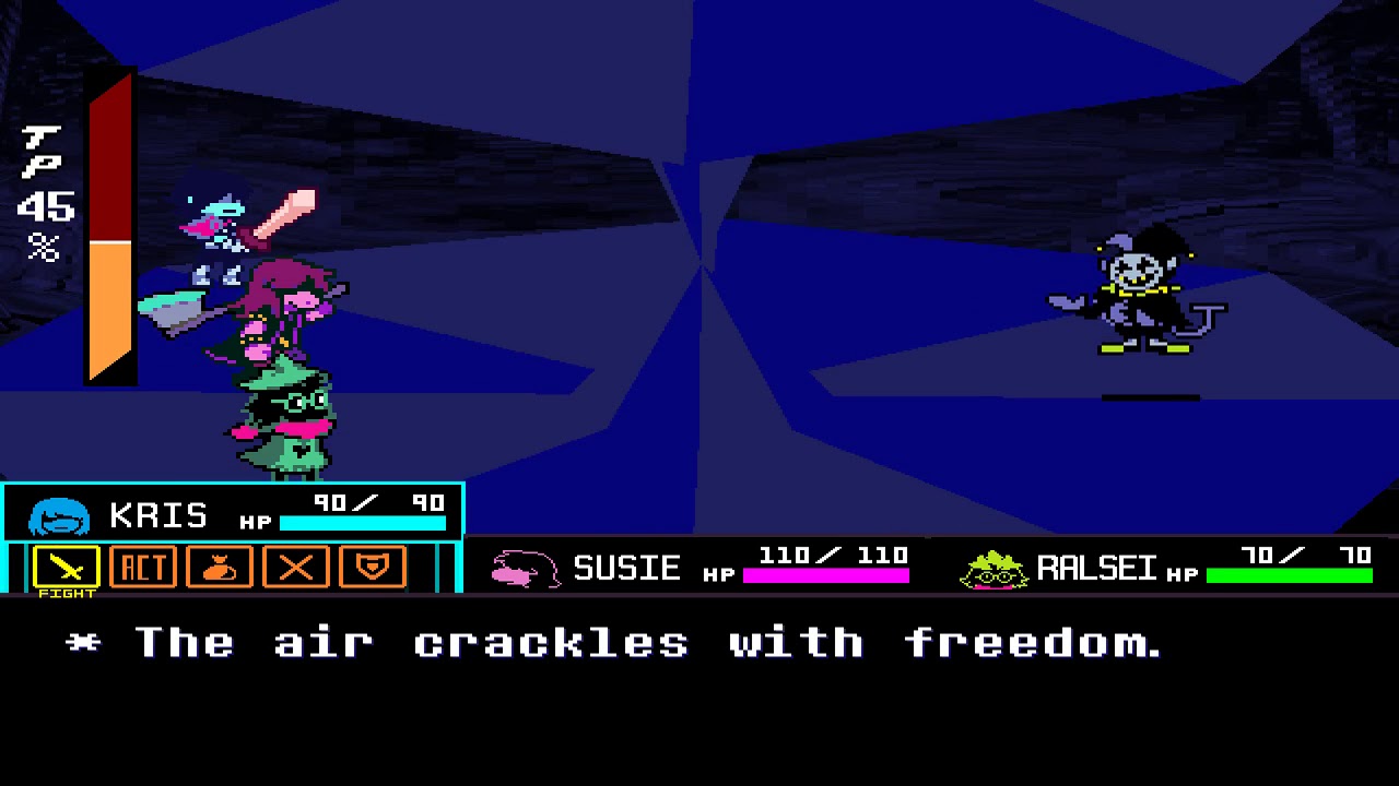 VS Jevil e final do jogo - YouTube