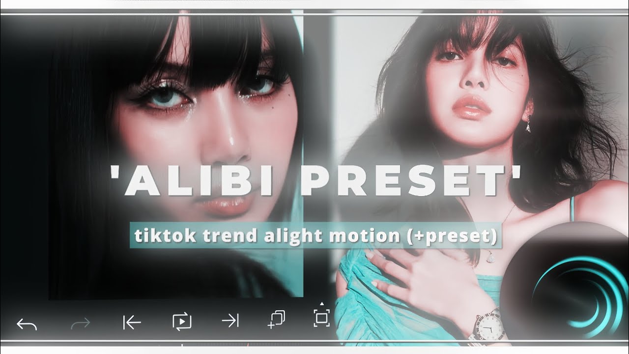 'ALIBI' TikTok Trend (+preset)|Alight motion - YouTube