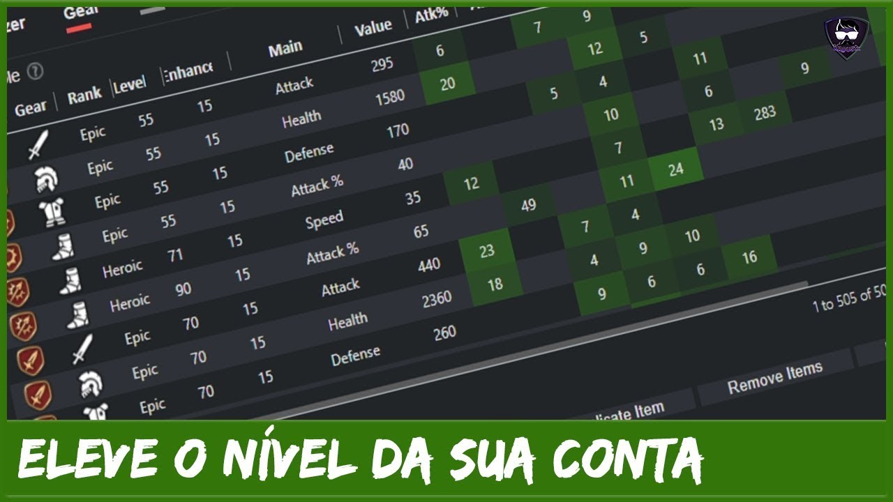 COMO EQUIPAR SEUS PERSONAGENS - FRIBBELS E7 OPTIMIZER - O GUIA ABSOLUTAMENTE COMPLETO - EPIC ...