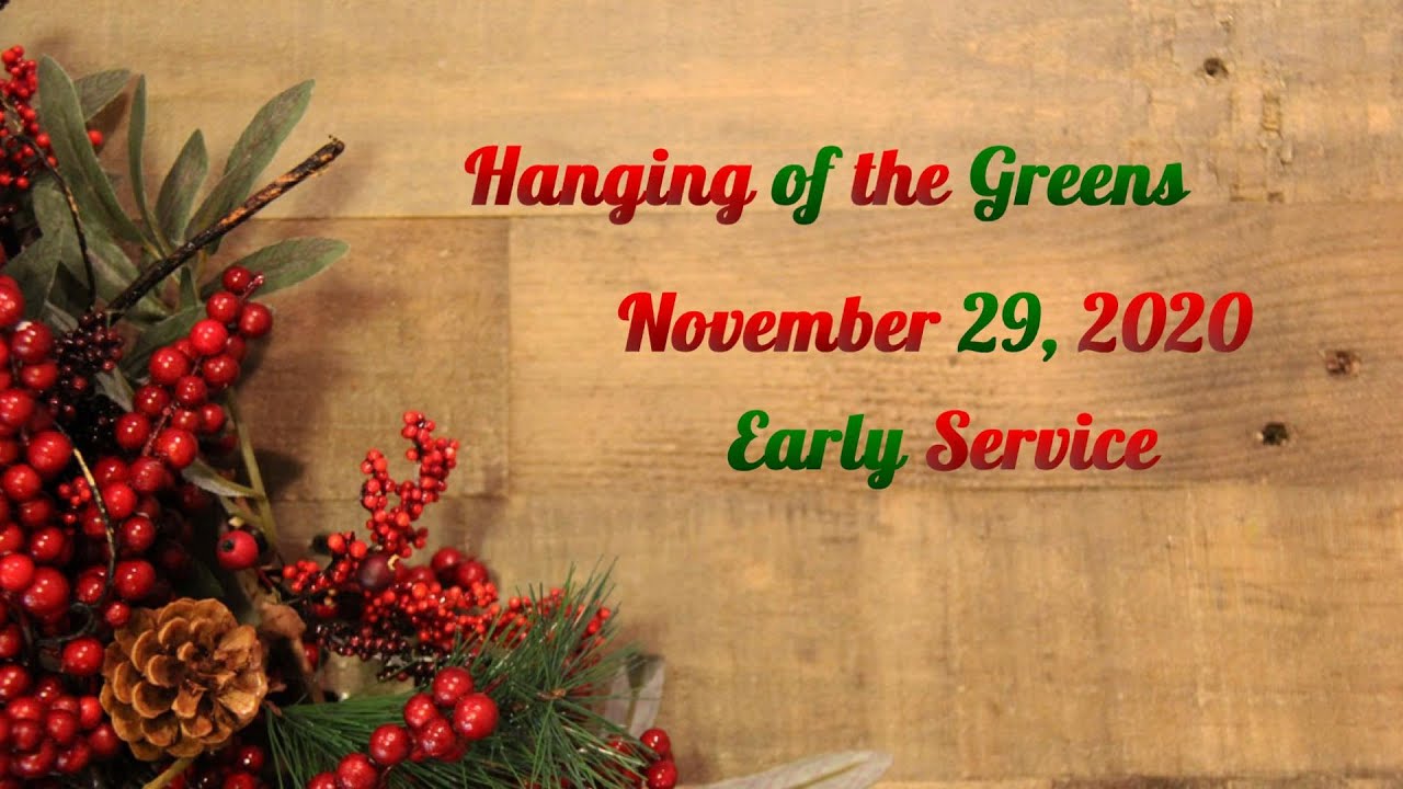 November 29, 2020 Early Service - YouTube