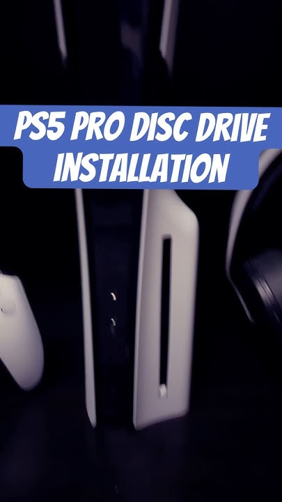 PS5 PRO Disc Drive Installation Guide #ps5 #ps5pro #gaming - YouTube