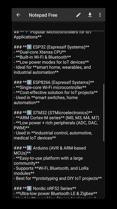 Best Microcontrollers for IoT & Embedded Systems | ESP32, STM32 ...