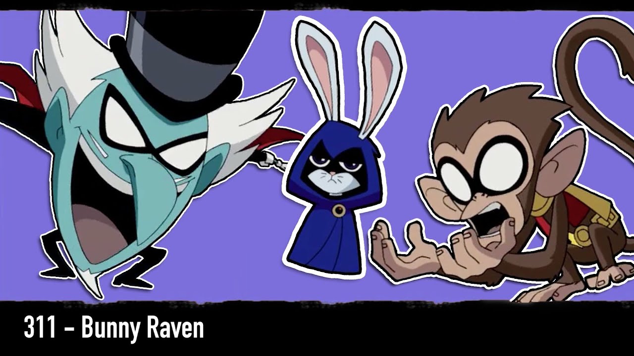 that one teen titans episode where raven turns into a bunny - YouTube