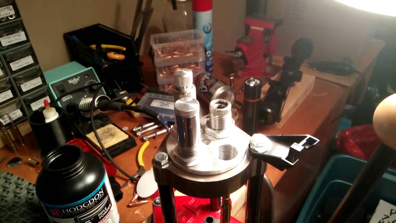 Simple bullet puller with vice grips - YouTube