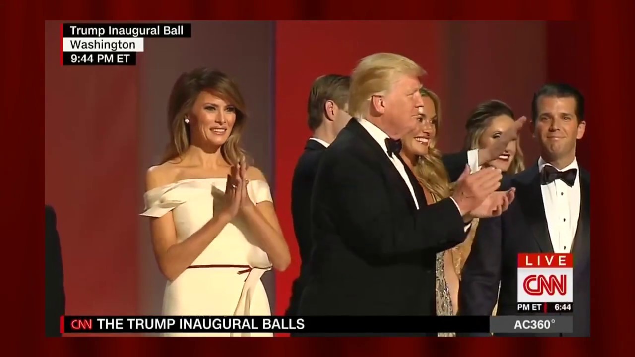 President Donald Trump and First Lady Melania Trump First Dance ...