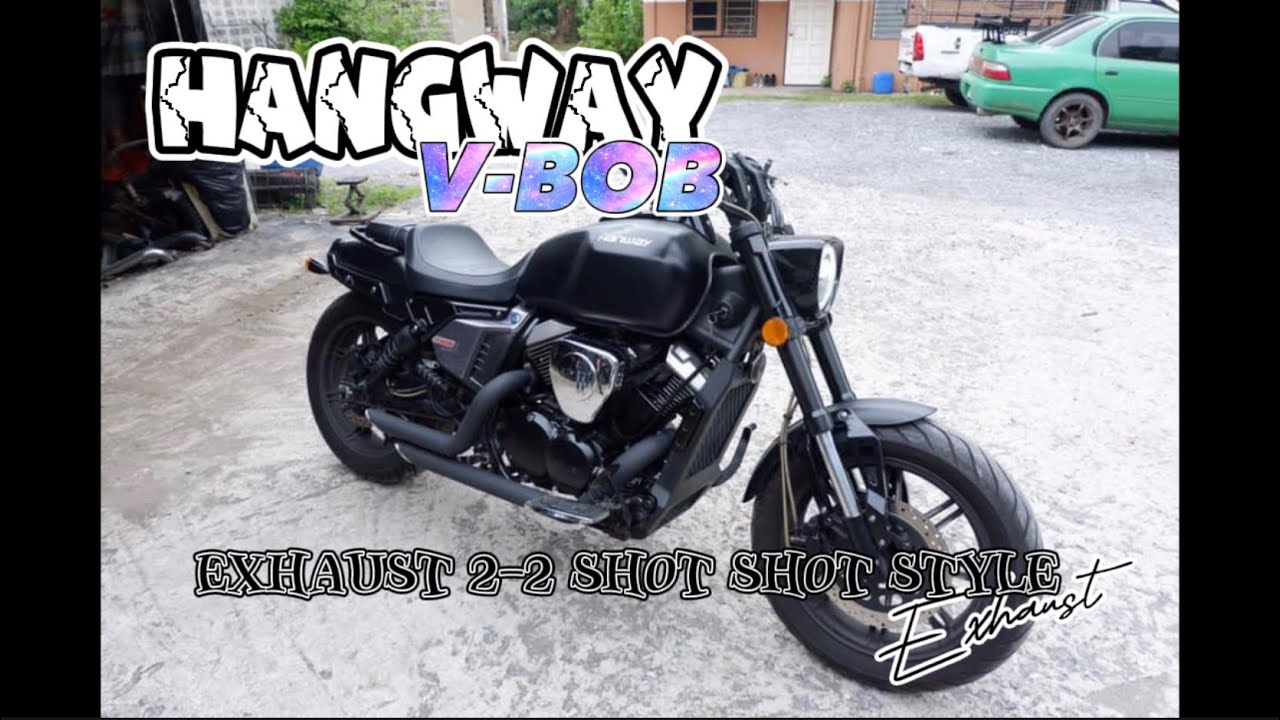 Hangway VBOB / ชุดท่อ shot shot 2-2 @bugbikeshop_exhaust - YouTube
