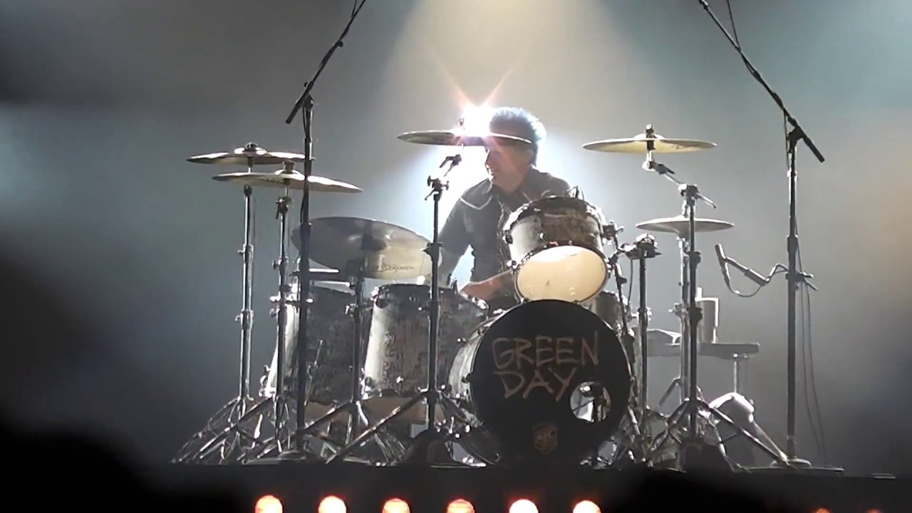 Tré Cools Drumset Spitfire : Tre Cool’s Greenday Slingerland Drum Set ...