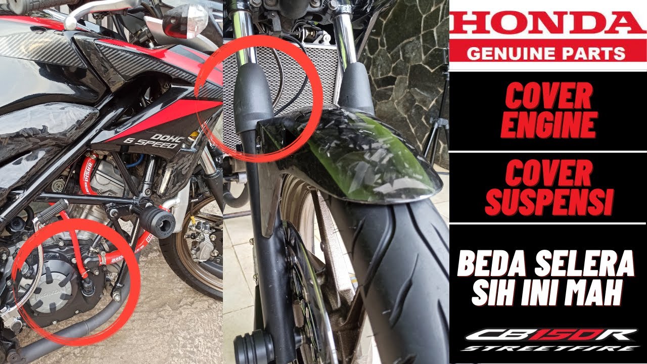 Modifikasi simpel untuk CB150R dengan 2 aksesoris original Honda ...