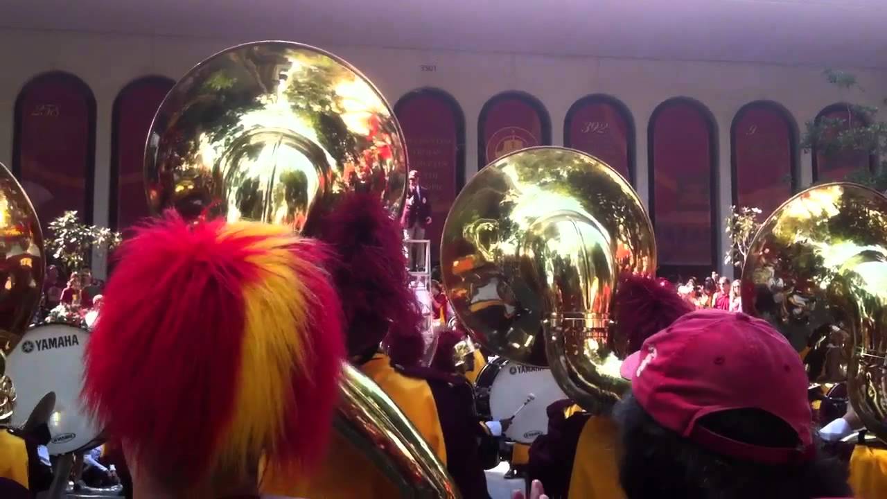 Usc Trojan Marching Band Youtube