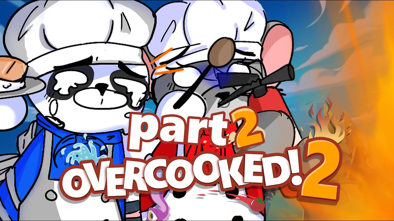 Overcooked! 2 #2 (FT. iio)- OMG THE KITCHEN IS BURNING - YouTube