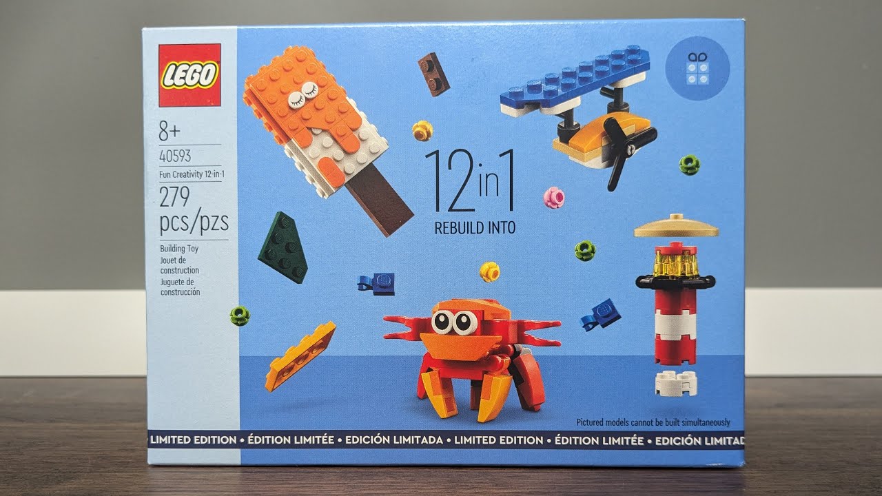 LEGO Fun Creativity 12-in-1: Speed Build - YouTube