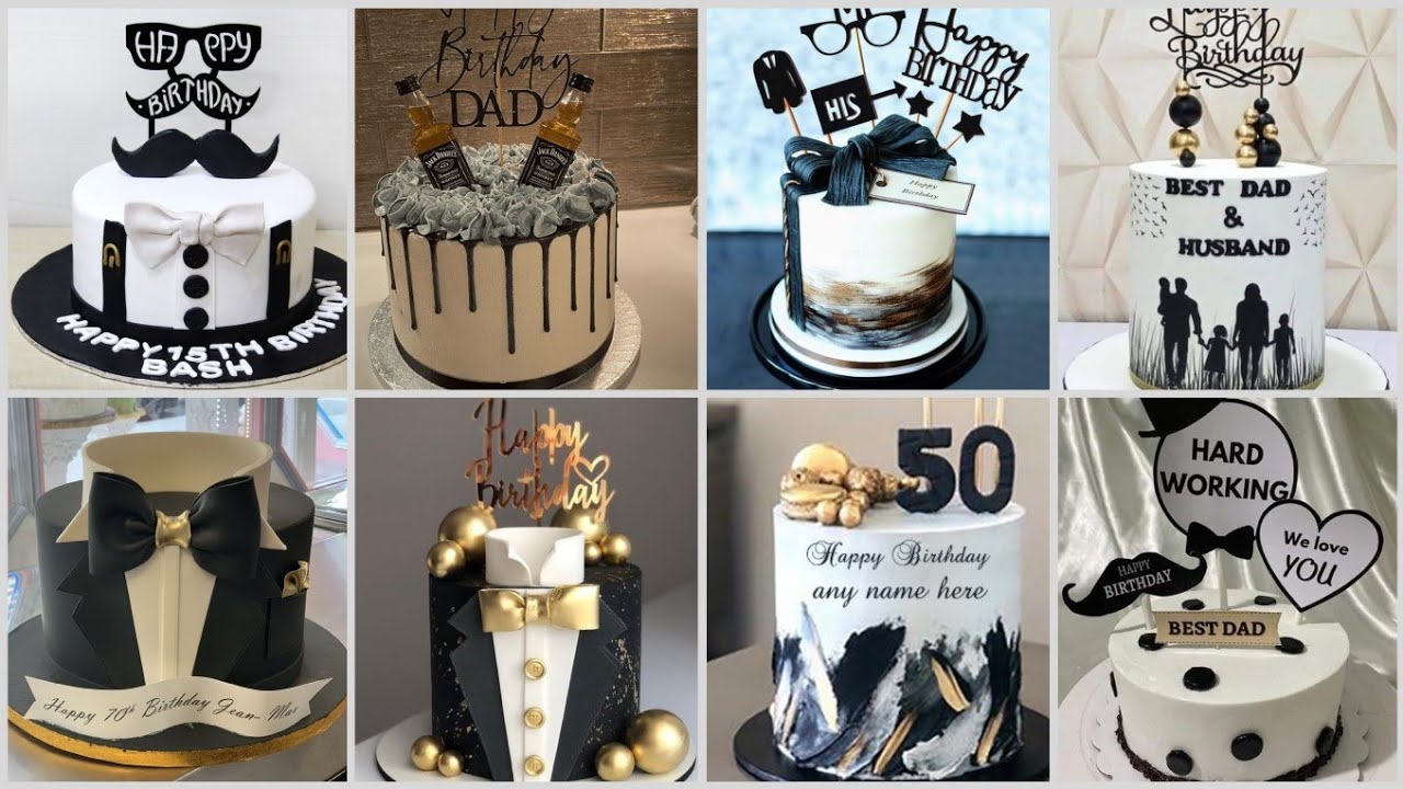 Best Man Birthday Cake Decorating ideas 2024 || Latest Birthday Cake ...