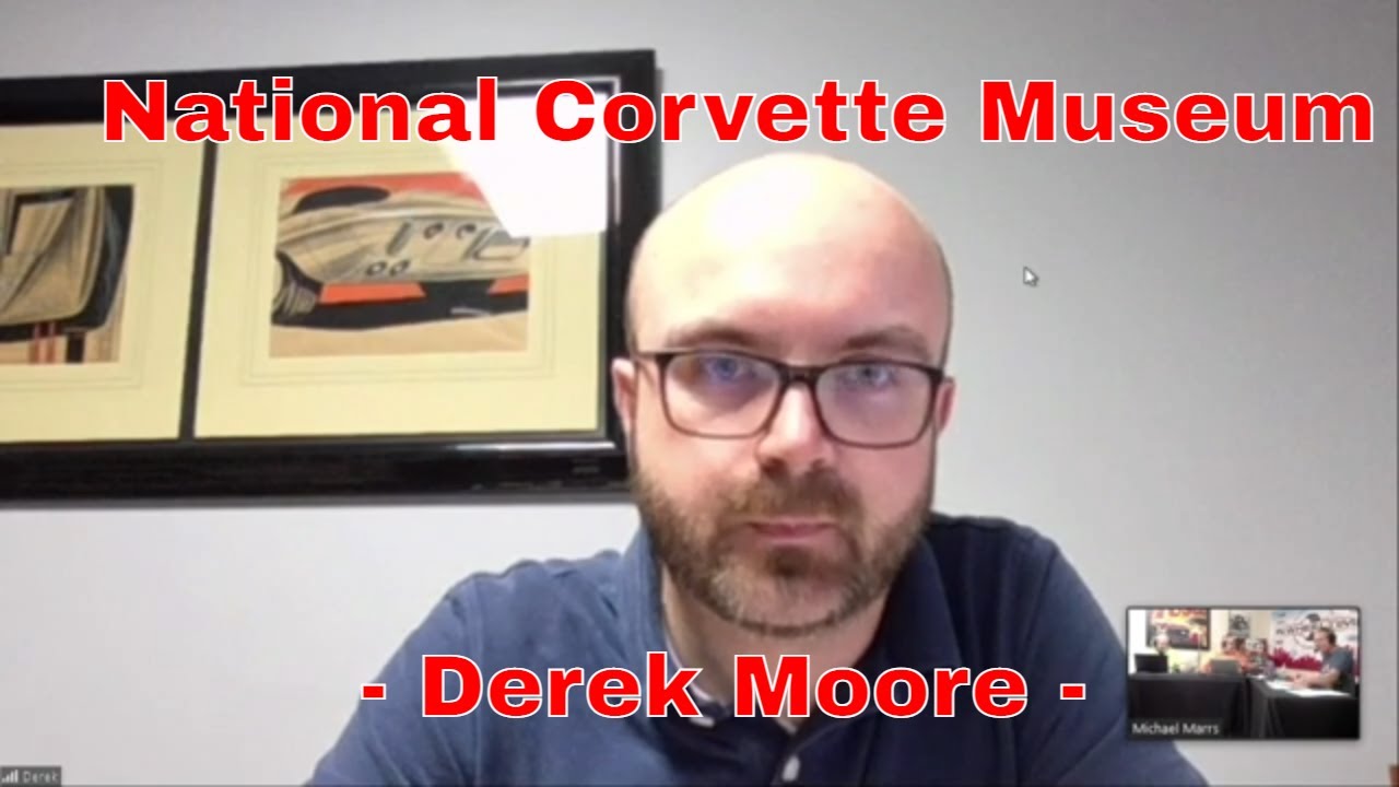 National Corvette Museum with Derek Moore about Betty Skelton in the Corvette Hall of Fame ...