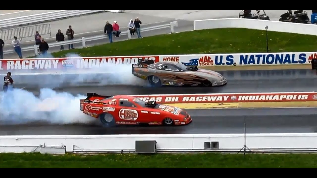 Drag Racing at the Lucas Oil Raceway - YouTube