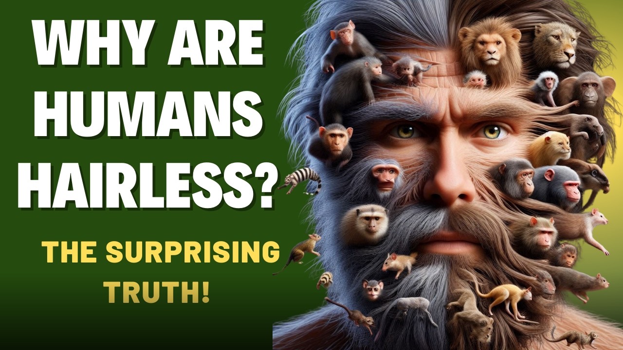 Why Are Humans Hairless? 🌍 The Evolutionary Mystery Explained! # ...
