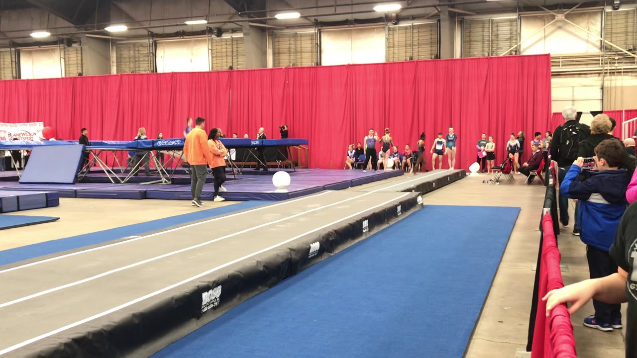 Capital Gymnastics Power Tumbler Caitlyn Crawford - YouTube