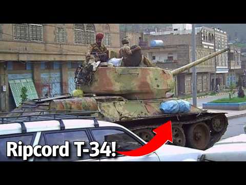 “Ripcord T-34s”: The CURSED WW2 Tank Fighting in Yemen
