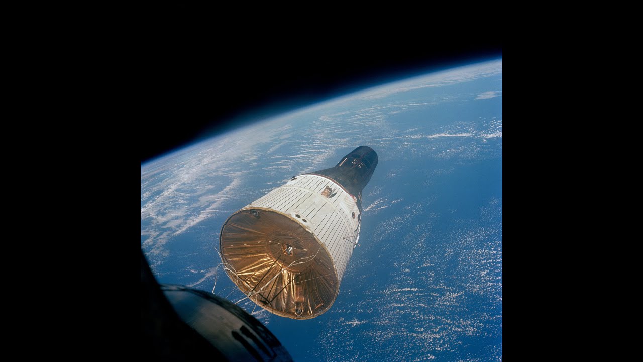 Gemini 6 & 7: The First Space Rendezvous (1965) | Historic NASA Footage ...