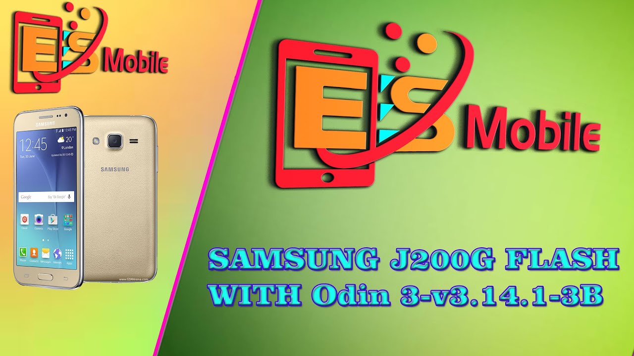 Samsung J200G Flash Using Odin By ES MOBILE BOINDA @esmobileboinda ...