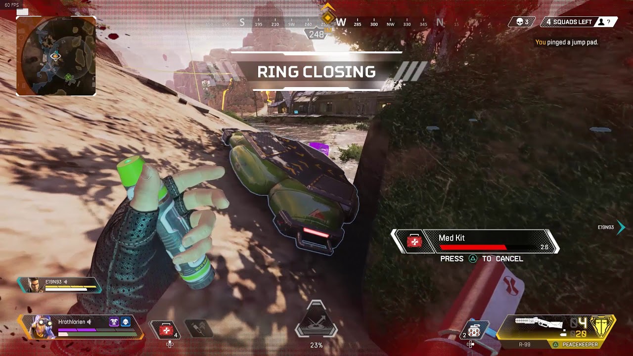 Apex Legends: Season 5 - Insane Octane Jump - Pad Fight - YouTube
