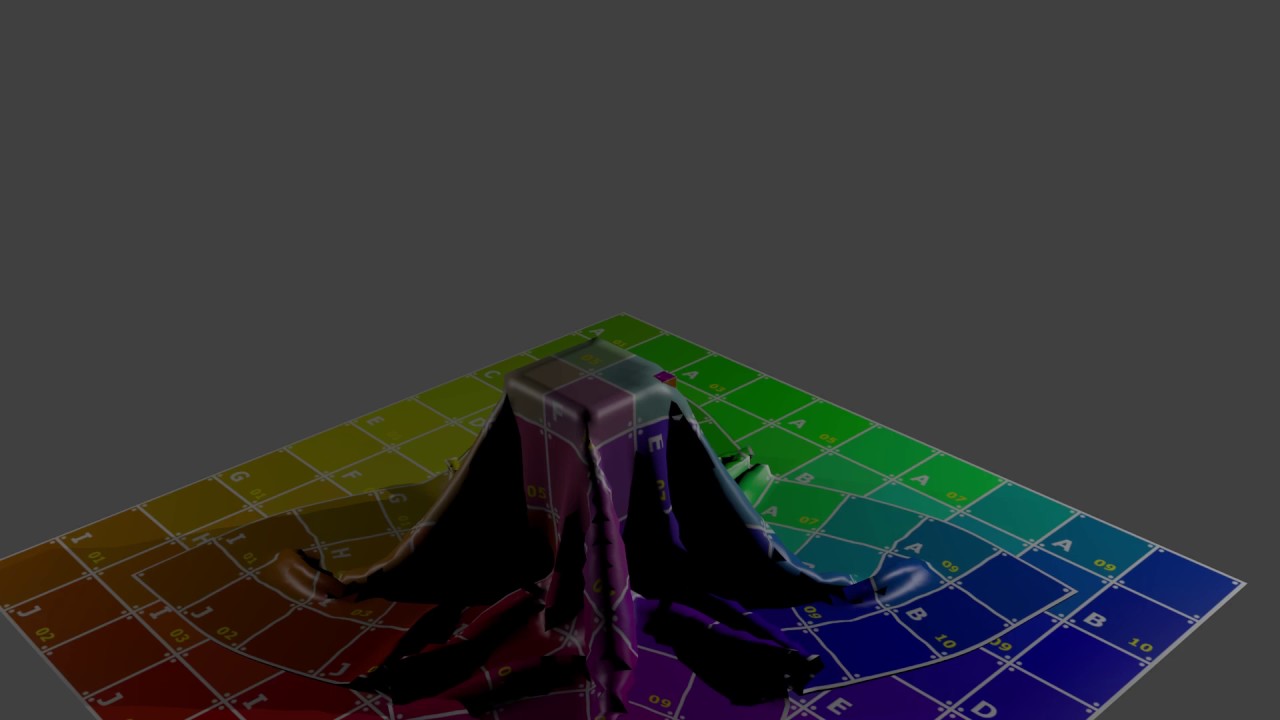 HD Cloth Simulation in Blender - YouTube