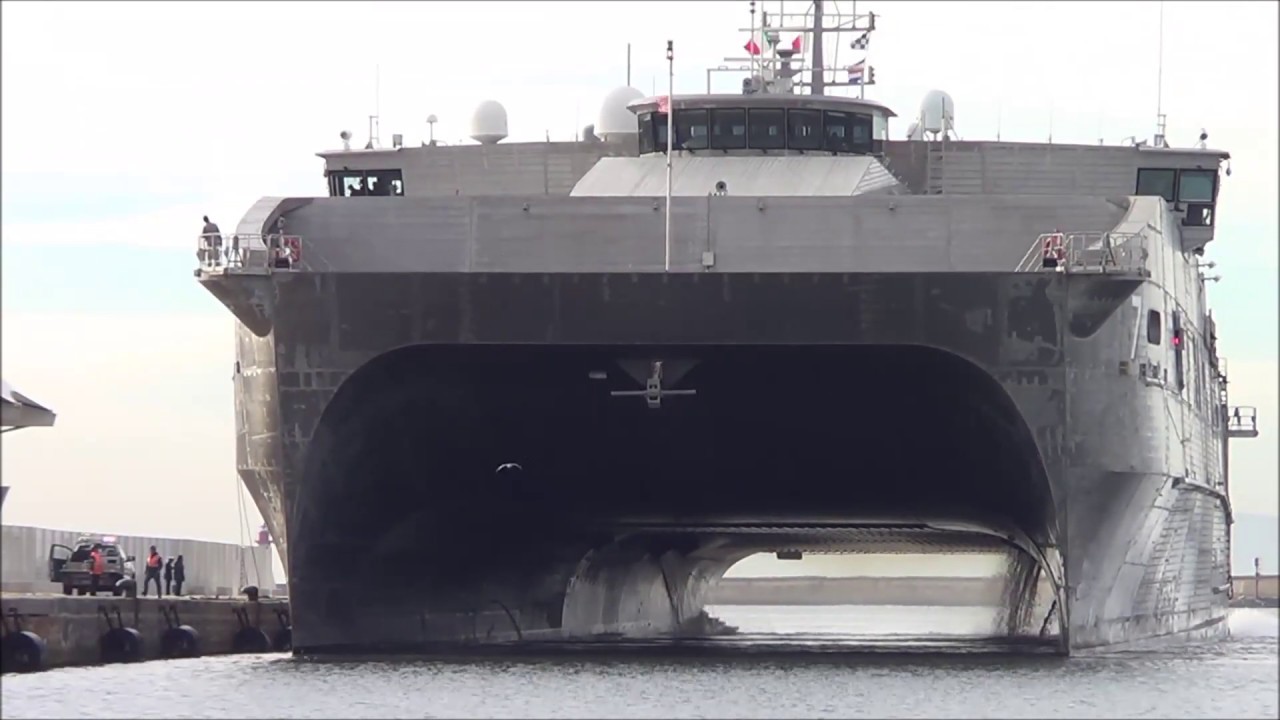 Carson City (T-EPF-7) exname Courageous - USNS - YouTube