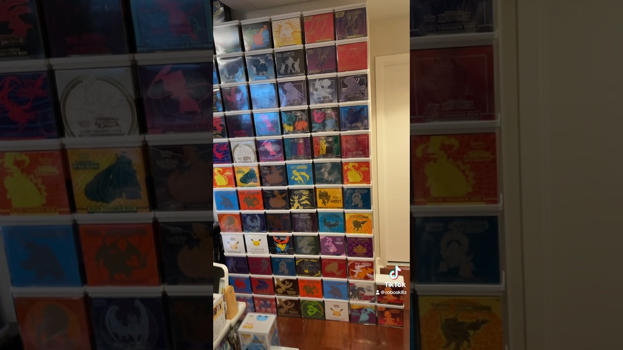 The Tallest ETB Wall in the World - Pokémon Obsidian Flames! - YouTube