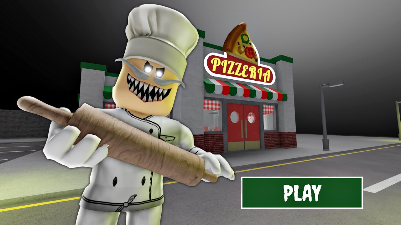 Escape Papa Pizza's Pizzeria! Roblox - Gameplay (SCARY OBBY) - YouTube
